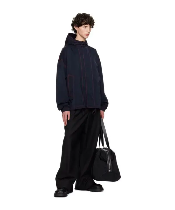 Bottega Veneta Drawstring Hood Casual Jacket