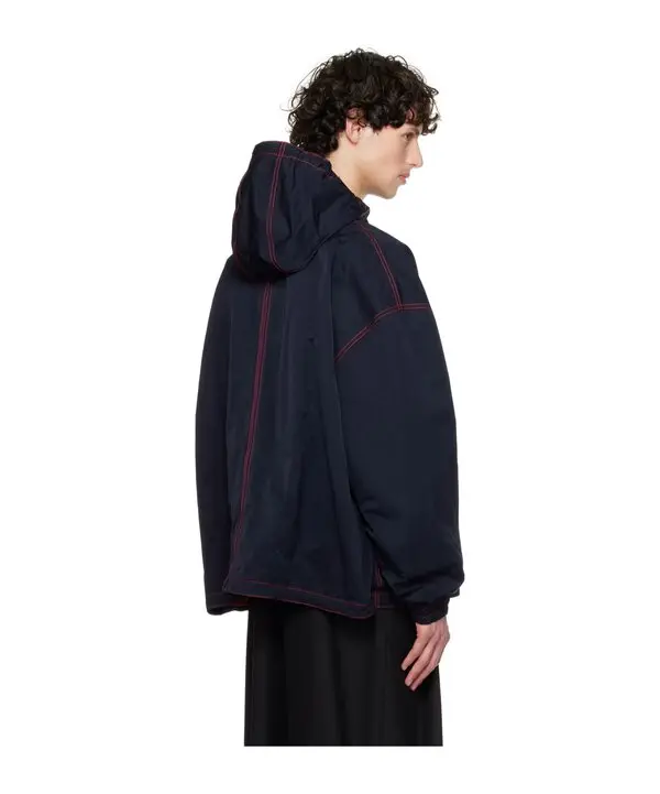 Bottega Veneta Drawstring Hood Casual Jacket