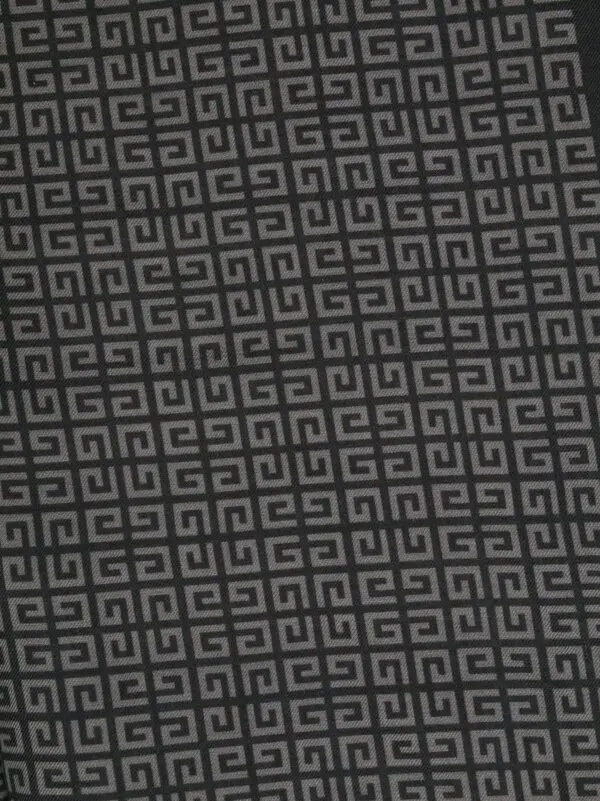 Givenchy Collide With A Logo Scarf - Black