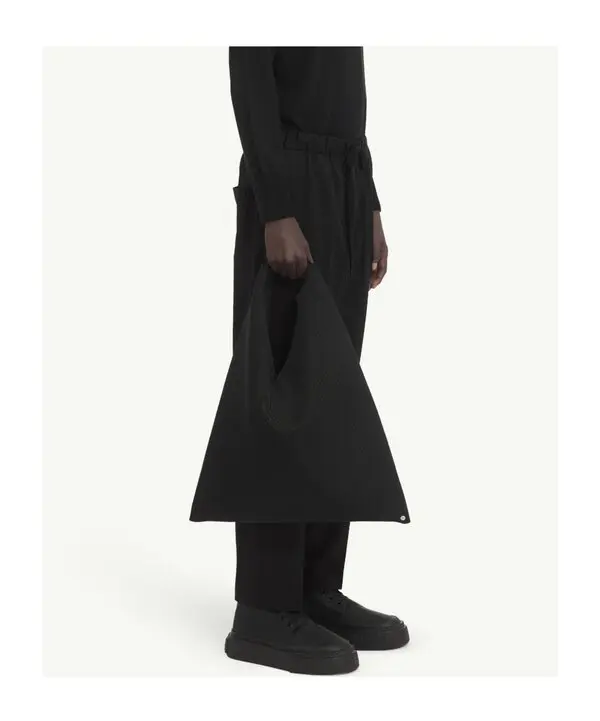 MAISON MARGIELA Mid-rise Drawstring Trousers - Black