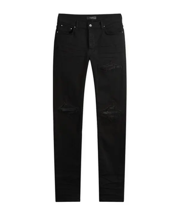 Amiri Anti-vintage" Slim-fit Denim Pants - Black