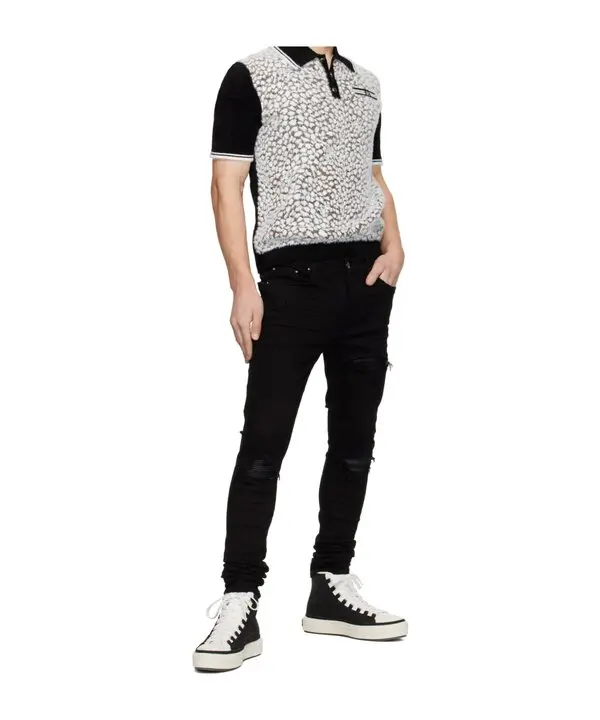 Amiri Anti-vintage" Slim-fit Denim Pants - Black