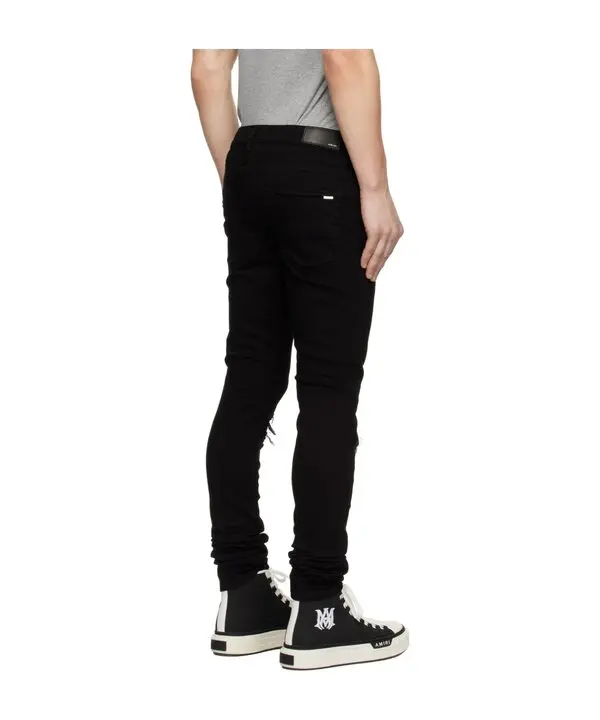 Amiri Anti-vintage" Slim-fit Denim Pants - Black