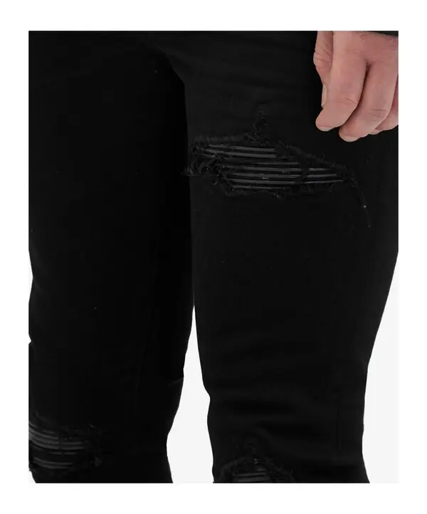 Amiri Anti-vintage" Slim-fit Denim Pants - Black