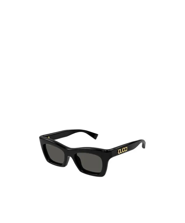 Gucci Rectangular Frame Sunglasses - Black