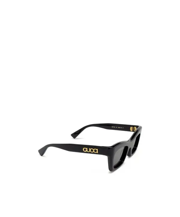 Gucci Rectangular Frame Sunglasses - Black