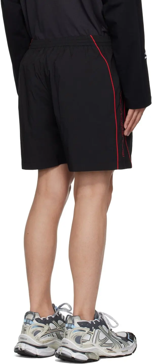 Balenciaga Logo Embroidered Tracksuit Shorts