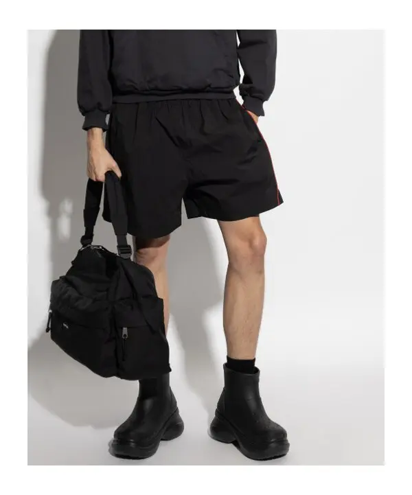 Balenciaga Logo Embroidered Tracksuit Shorts