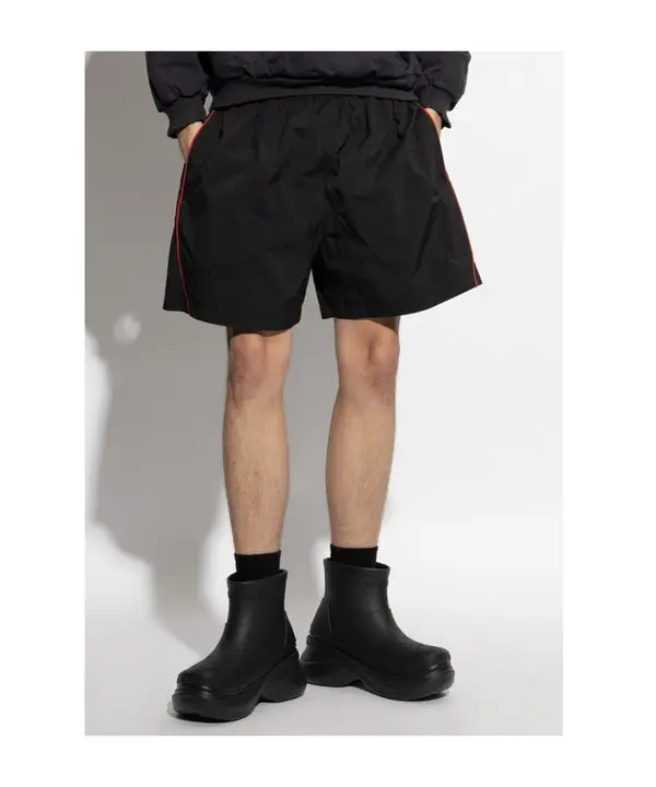 Balenciaga Logo Embroidered Tracksuit Shorts