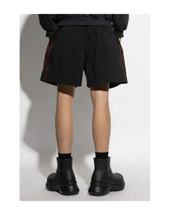 Balenciaga Logo Embroidered Tracksuit Shorts