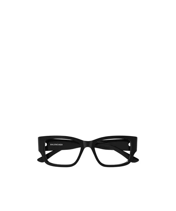 Balenciaga Rectangle Frame Eyeglasses - Black