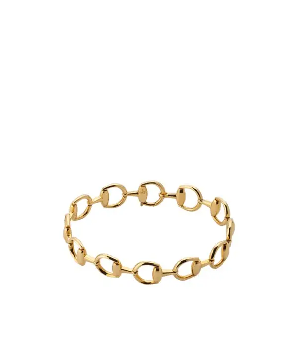 Gucci Horsebit 18k Gold Bracelet - Yellow