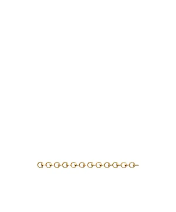 Gucci Horsebit 18k Gold Bracelet