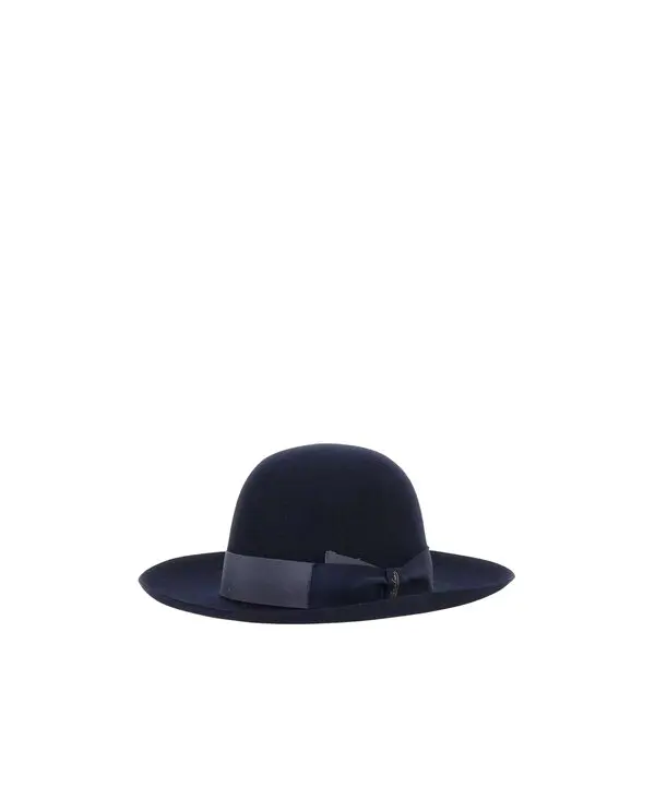 Borsalino Alessandria Medium-brim Hat - Black