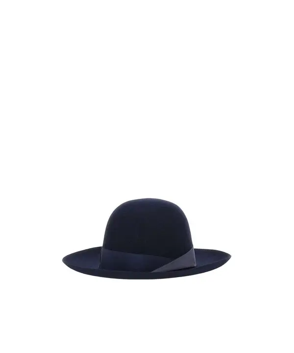 Borsalino Alessandria Medium-brim Hat - Black