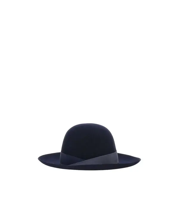 Borsalino Alessandria Medium-brim Hat - Black