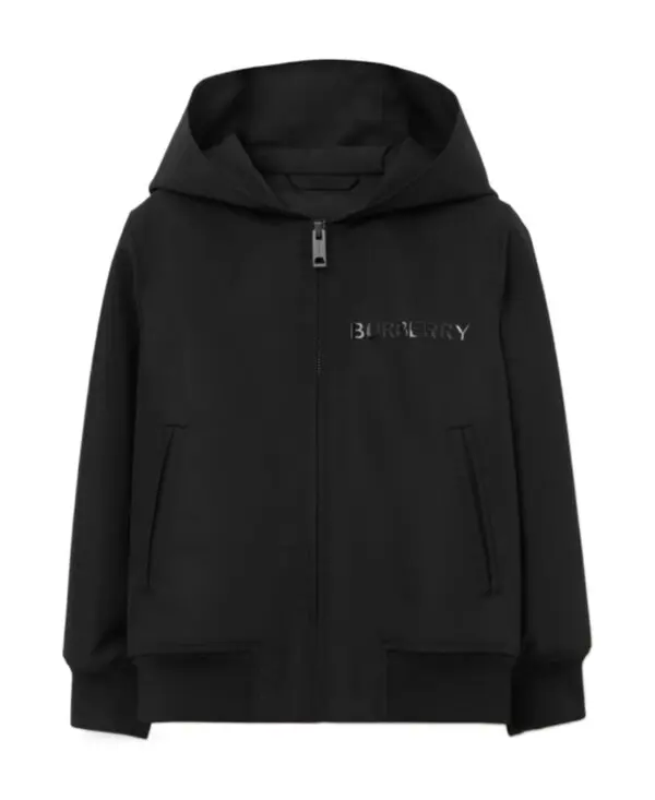 Burberry Logo-print Jersey Hoodie