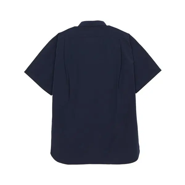 Nanamica Short-sleeved Lapel Shirt - Deep Navy Blue