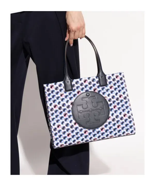Tory Burch Logo Debossed Tote Bag