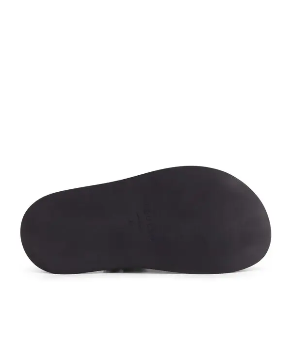 Alexander McQueen T-bar Fringed Slides