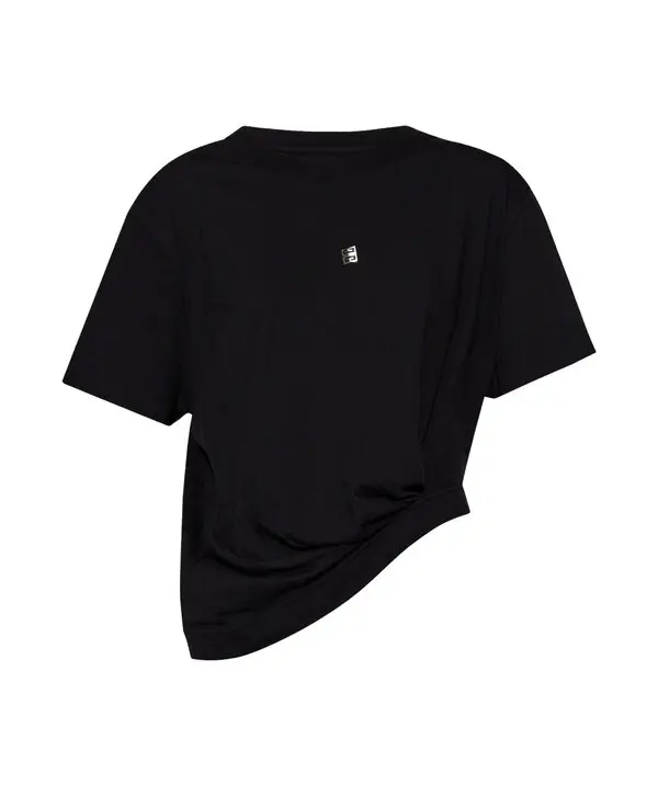 Givenchy 4g Plaque Crewneck T-shirt - Black