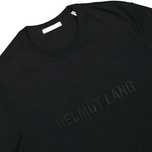 Helmut Lang Logo Embroidered Crewneck T-shirt