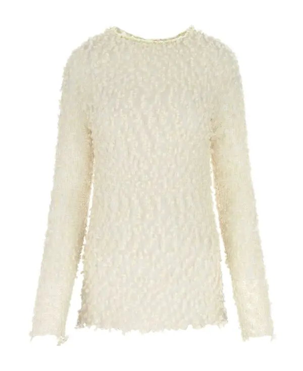 JIL SANDER Mesh Knitted Jumper