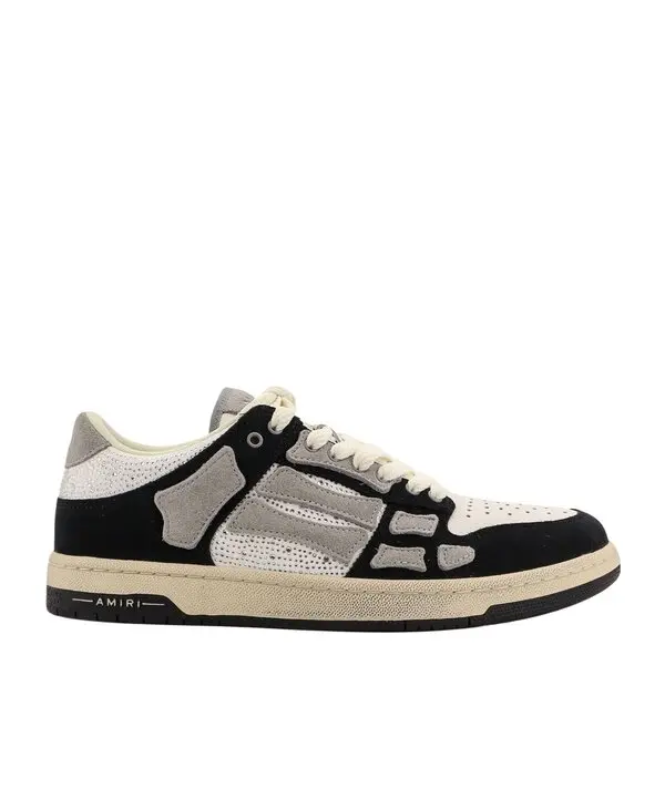 Amiri Lace-up Low-top Sneakers - Black