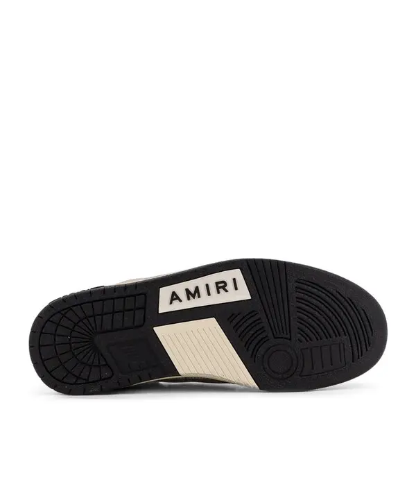 Amiri Lace-up Low-top Sneakers - Black