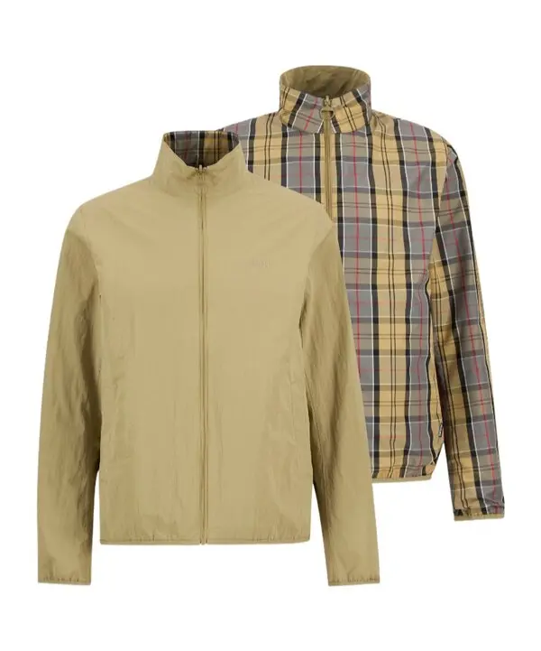 Barbour Reversible Korbel Showerproof Jacket - Nude