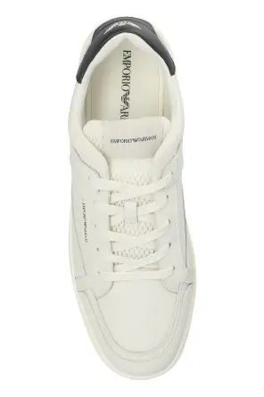 Emporio Armani Logo Printed Low-top Sneakers