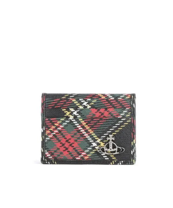 VIVIENNE WESTWOOD Orb Plaque Bifold Wallet - Multicolour