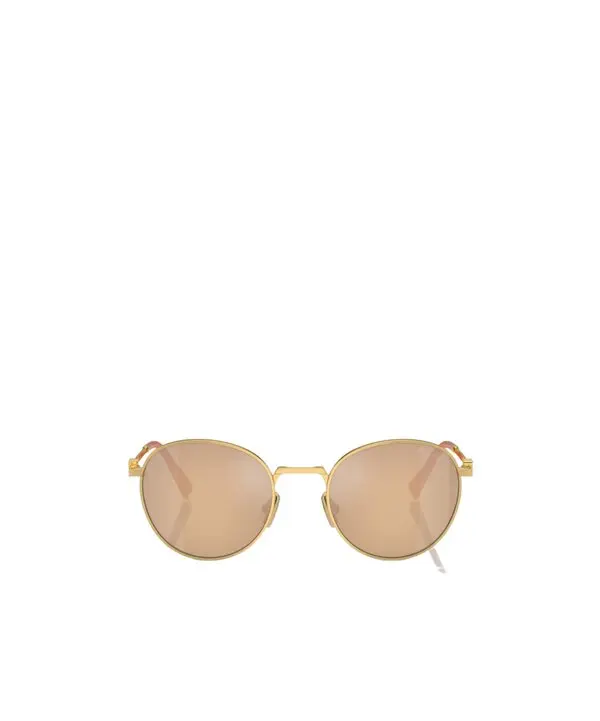 Miu Miu Round Frame Sunglasses - Golden