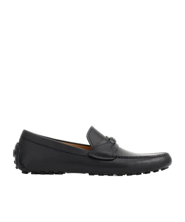 FERRAGAMO Gancini Buckle Slip-on Loafers