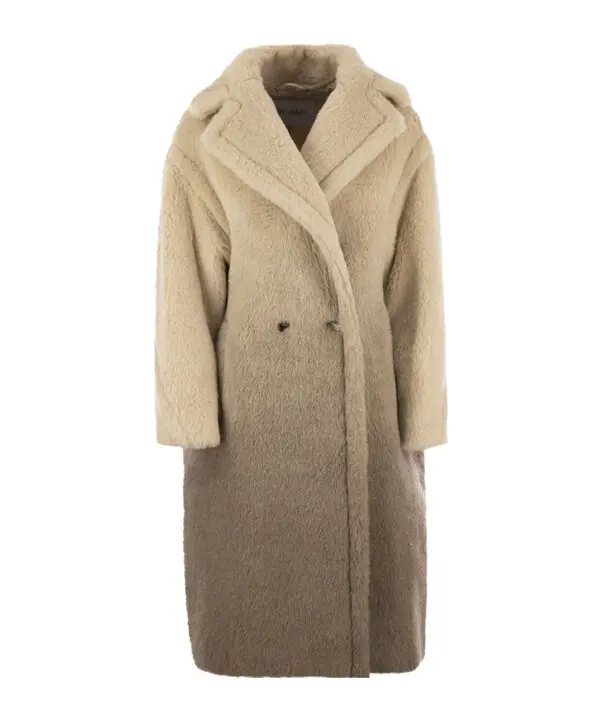 Max Mara Gradient Double-breasted Teddy Coat
