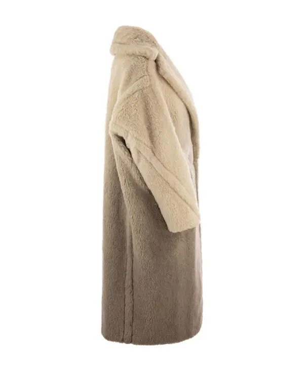 Max Mara Gradient Double-breasted Teddy Coat
