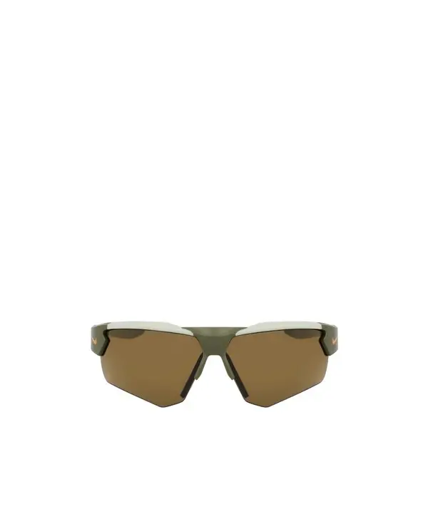 Nike Sports Rectangle Frame Sunglasses - Matte Medium Olive