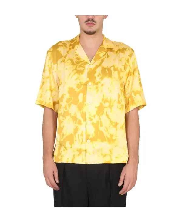 Dries Van Noten Printed Short-sleeved Shirt