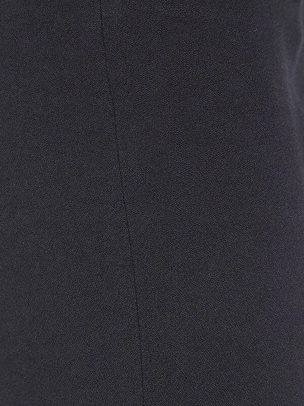 N.21 Low Waist Flared Trousers - Black