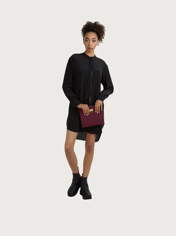 FERRAGAMO Trifolder Crossbody Bag