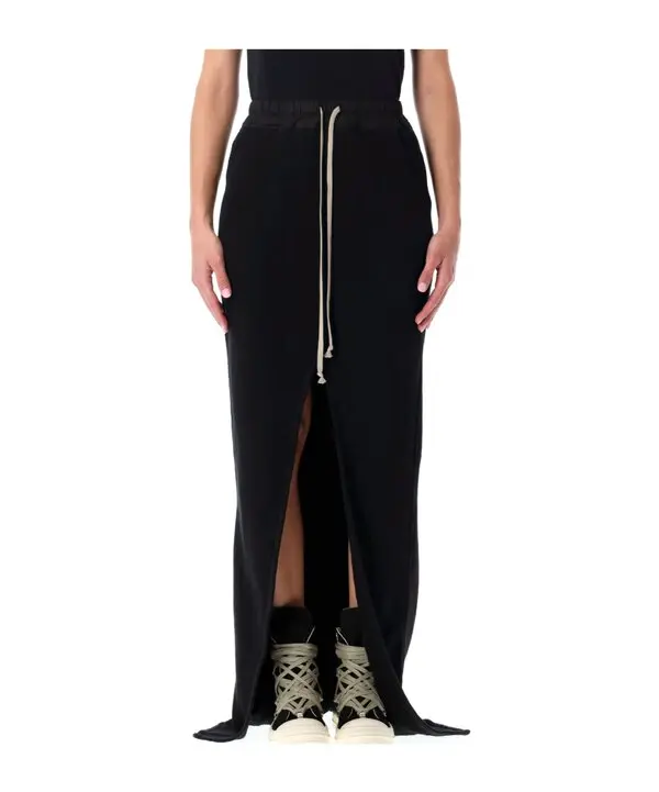 Rick Owens Phleg Pillar Maxi Skirt - Black