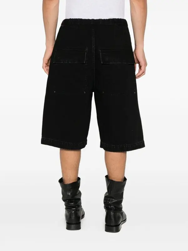 ENTIRE STUDIOS Elasticated-waistband Denim Shorts