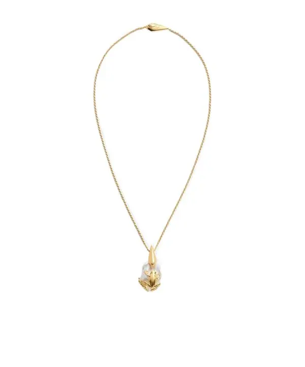 Bottega Veneta Rana Pearl Necklace - White