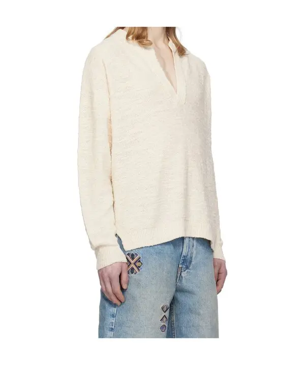 Isabel Marant Étoile Arnold V-neck Jumper - Ecru
