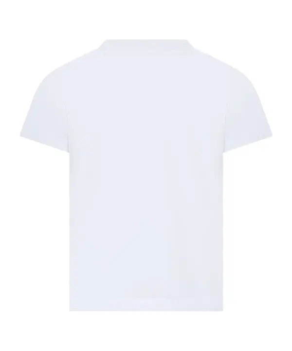 Moncler Kids Logo Patch Crewneck T-shirt