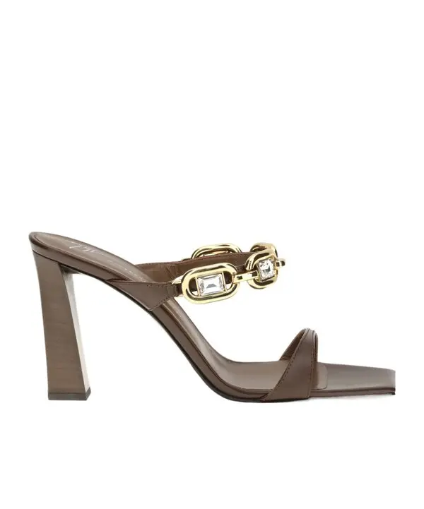 GIUSEPPE ZANOTTI Chain Detail Mules