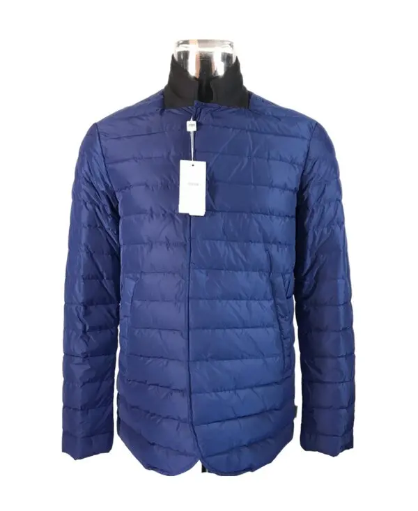 Emporio Armani Logo Down Jacket - Blue