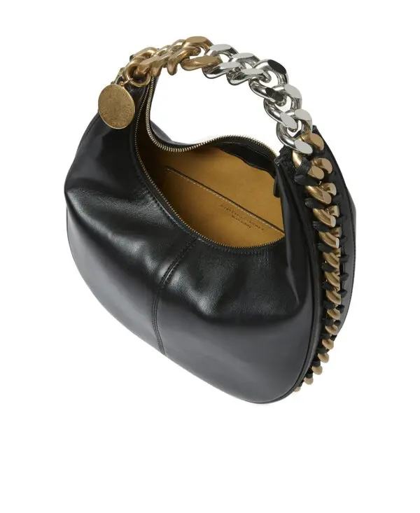 Stella McCartney Frayme Small Shoulder Bag - Black