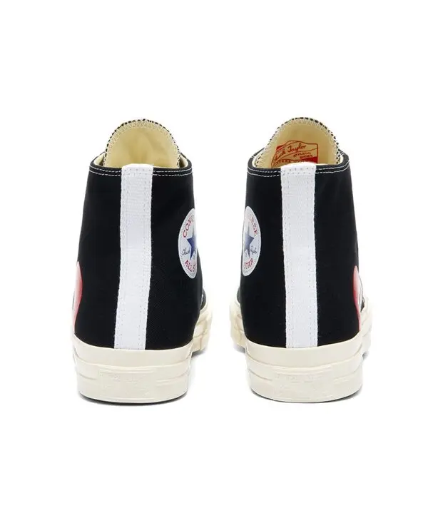 CONVERSE X COMME DES GARONS PLAY Chuck 70 High Top Sneakers
