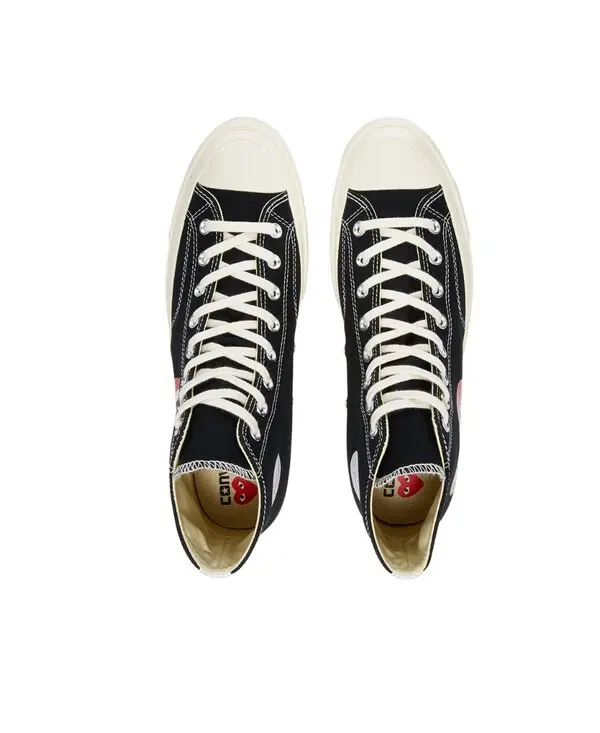 CONVERSE X COMME DES GARONS PLAY Chuck 70 High Top Sneakers